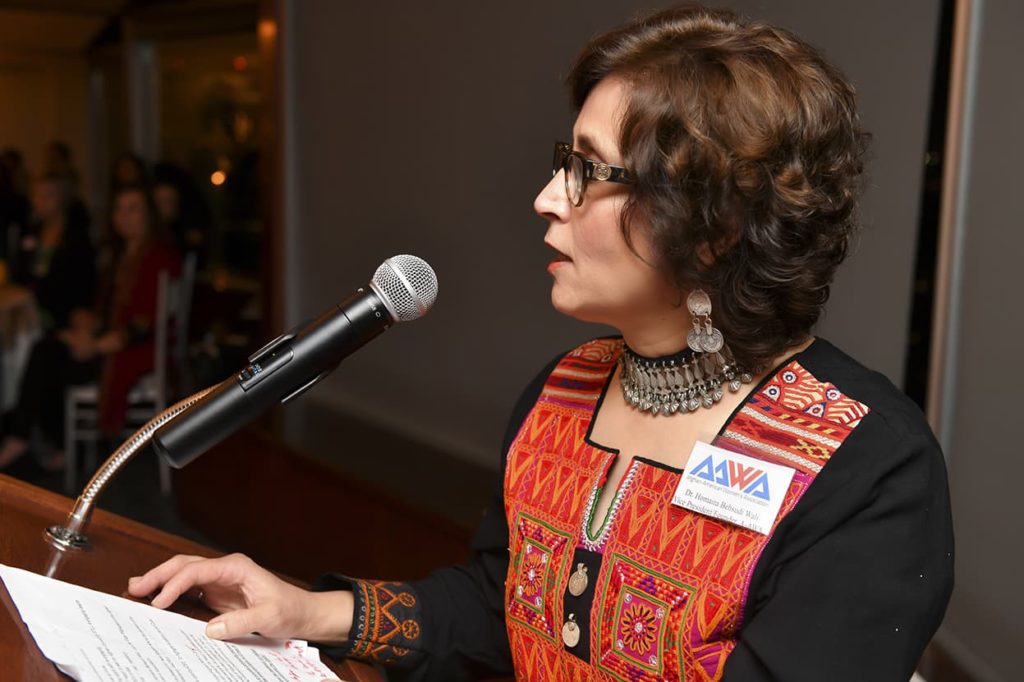 Dr. Homaira Behsudi W, Vice President AAWA | Afghan-American Women's ...
